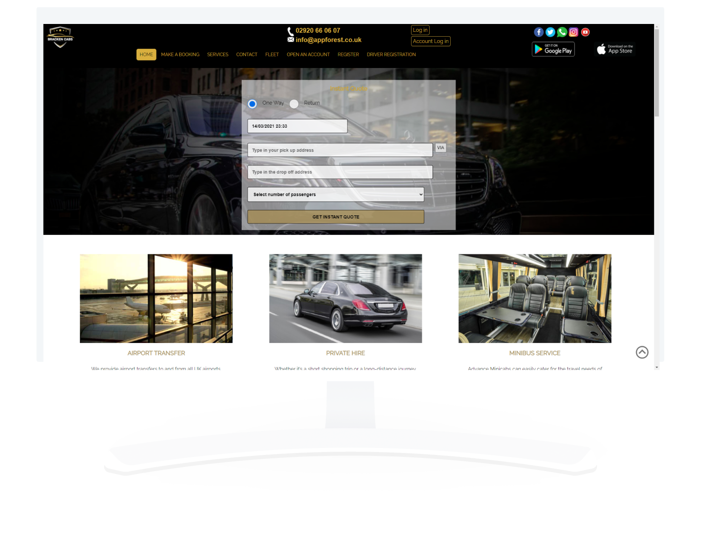 Envoy: Taxi Cab Booking Dispatch Management and Invoicing Software UK
